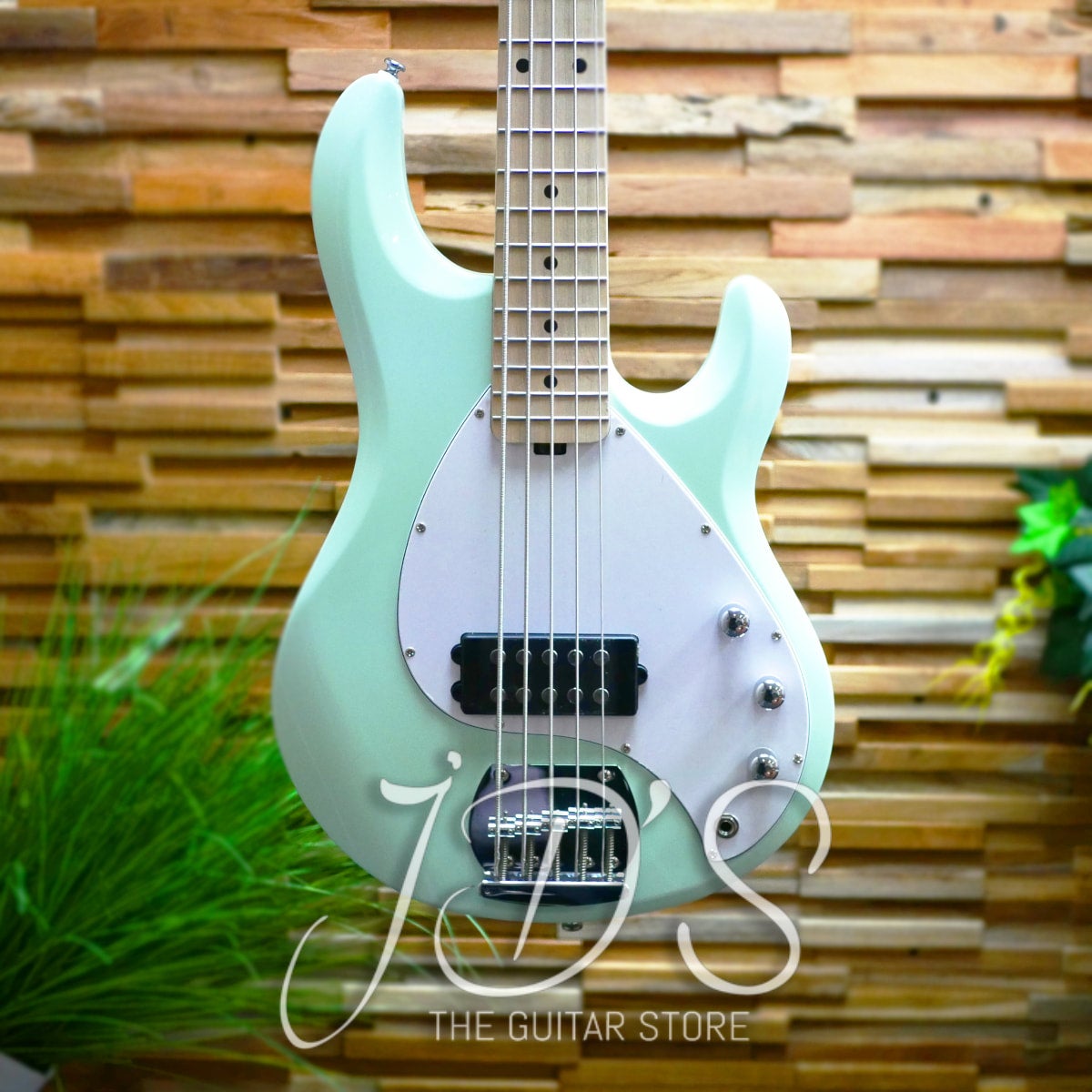 Sterling By Music Man SUB Ray5 5-String Bass, Mint Green (New) | JDs ...